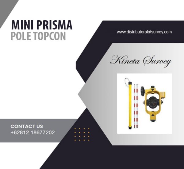 Mini Prisma Mini Pole Topcon - DISTRIBUTOR ALAT SURVEY | HP/WA ...