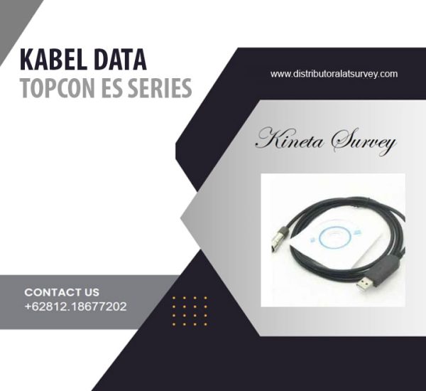 Cable Data Topcon ES Series - DISTRIBUTOR ALAT SURVEY | HP/WA: 081218677202