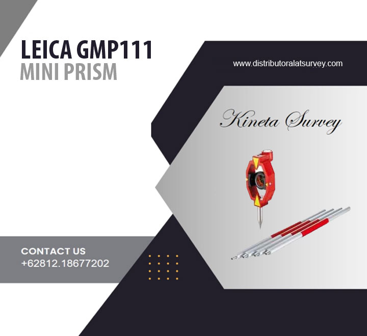 Leica GMP111 Mini Prism - DISTRIBUTOR ALAT SURVEY | HP/WA: 081218677202