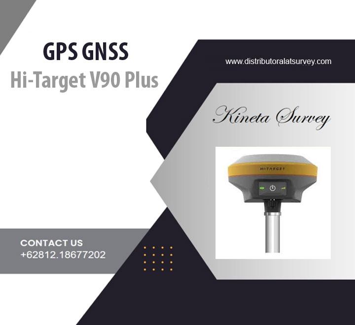 GPS Gnss Hi-Target V90 Plus - DISTRIBUTOR ALAT SURVEY | HP/WA: 081218677202